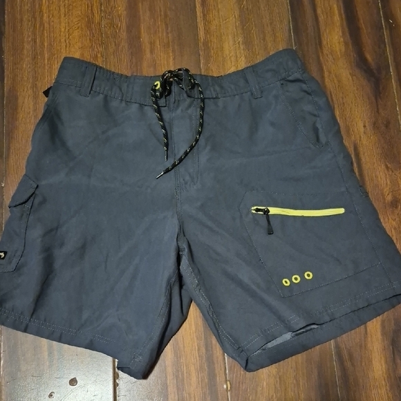 Salt Life | Shorts | Salt Life Cargo Shorts Blue And Yellow Quickdry ...